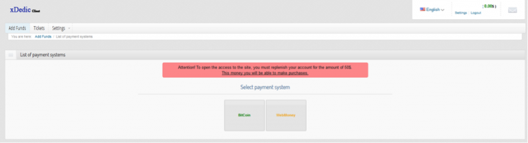 xDedic Hacked Server Market Resurfaces on Tor Domain | Threatpost
