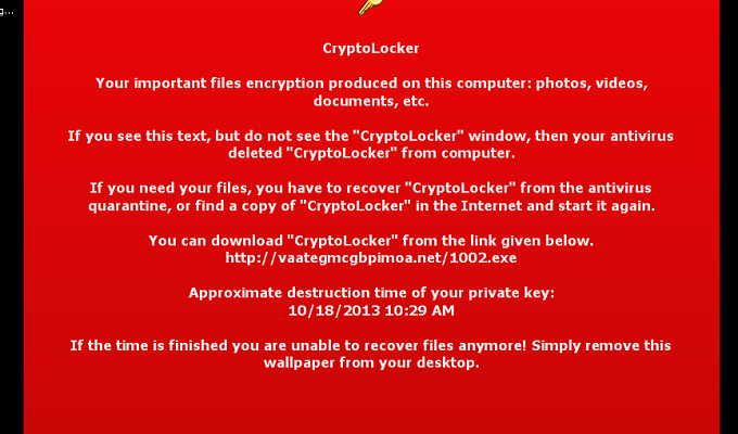 CryptoLocker Ransomware Forensics Leads to Encrypted Files | Threatpost ...
