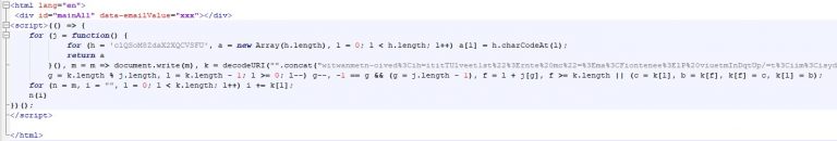Overview of phishing HTML attachments in e-mail | Securelist