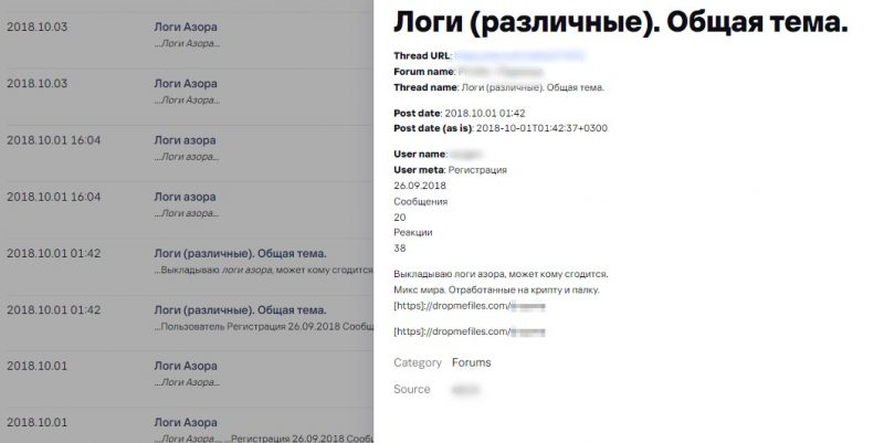Analysis of dark web posts selling access to corporate networks ...