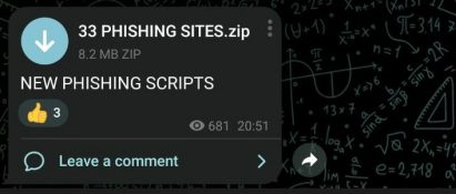 Telegram phishing bots and channels: how it works | Securelist