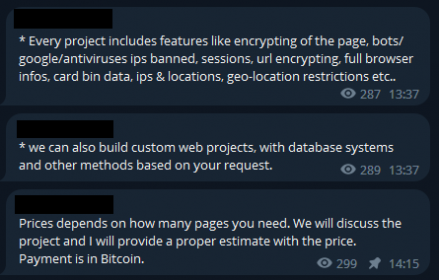 Telegram phishing bots and channels: how it works | Securelist