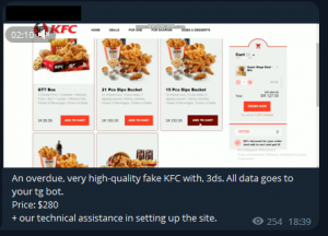 Telegram phishing bots and channels: how it works | Securelist