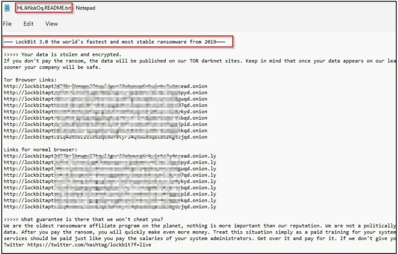 Leaked Lockbit ransomware builder analysis | Securelist