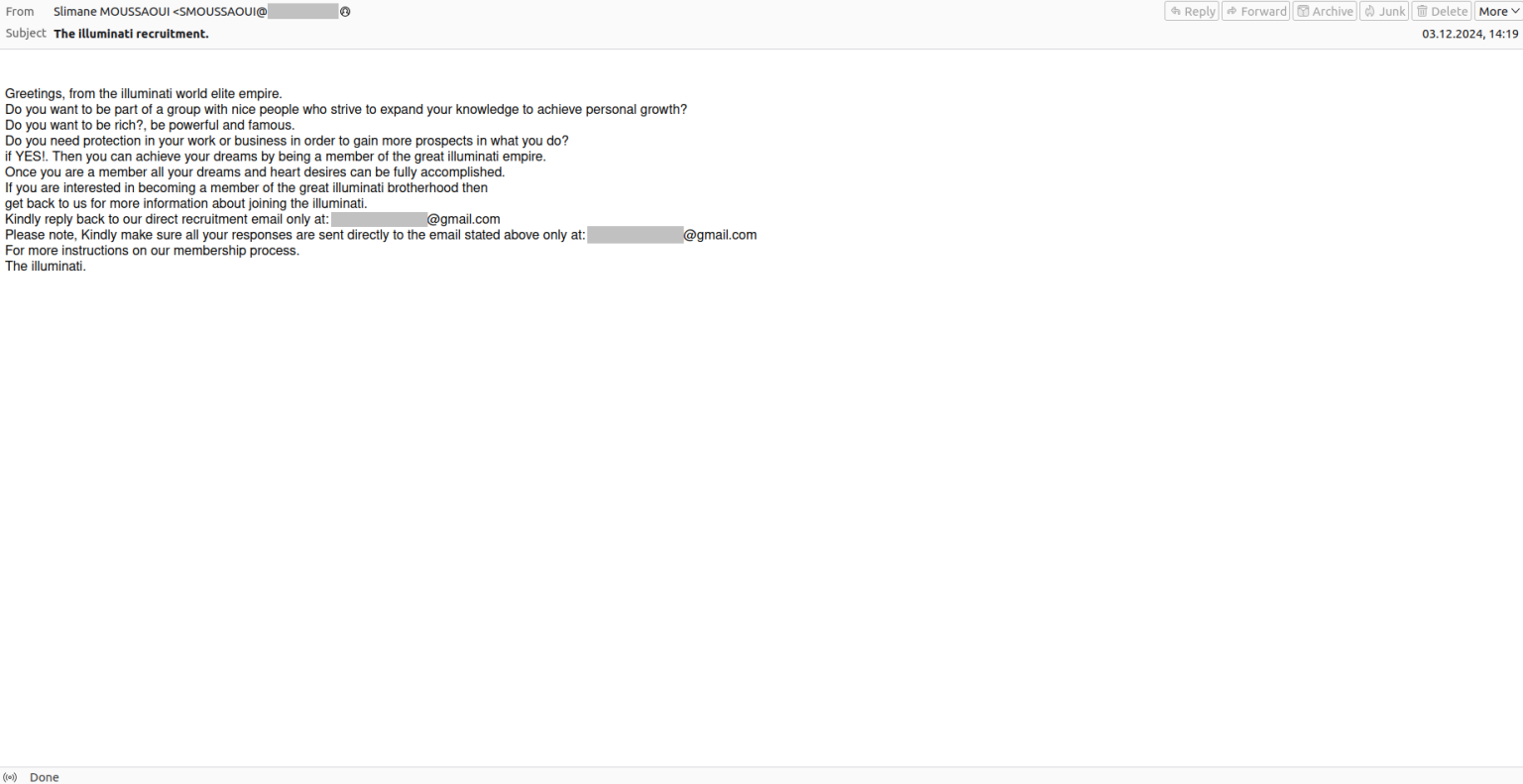 What “Nigerian” spam looks like in the mid-2020s | Securelist