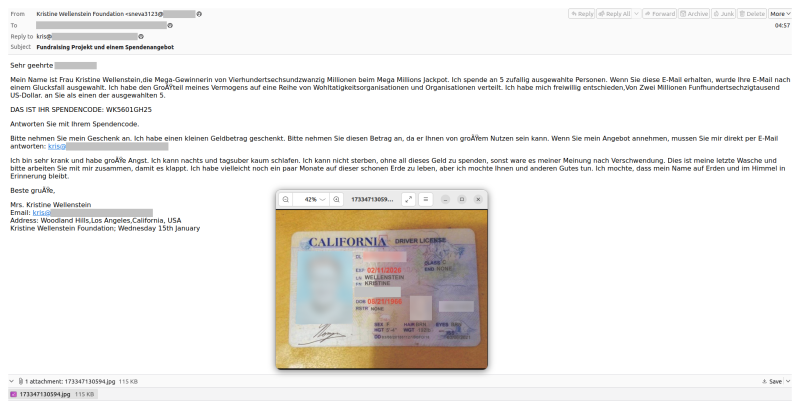 What “Nigerian” spam looks like in the mid-2020s | Securelist