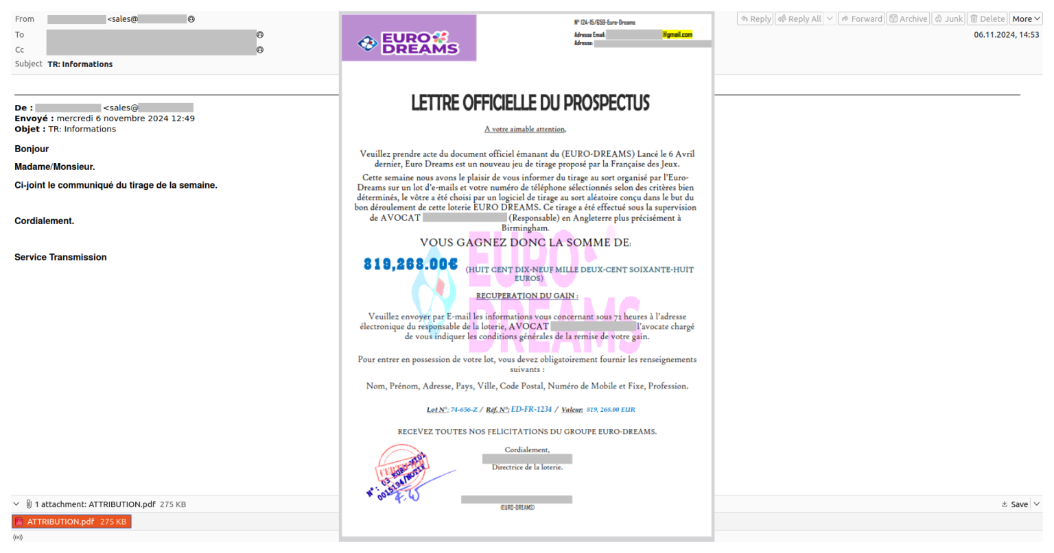 What “Nigerian” spam looks like in the mid-2020s | Securelist