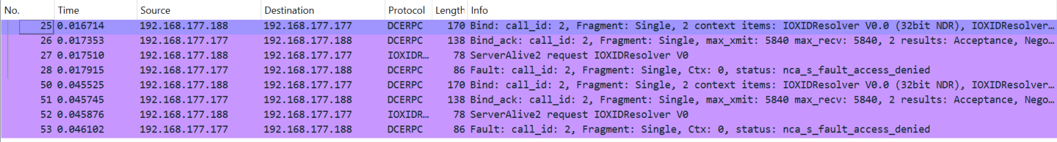 Accessing the MS-NRPC interface as the RPC client without authentication | Securelist