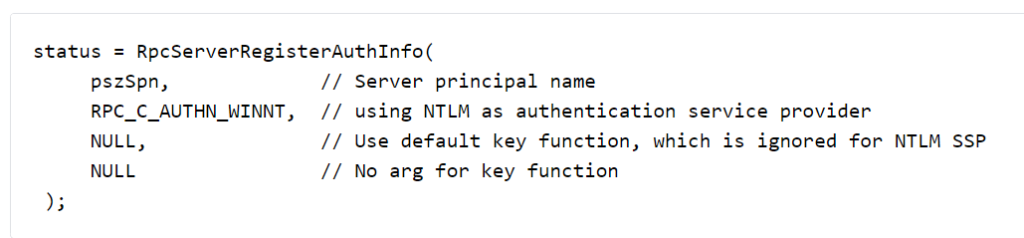 Accessing the MS-NRPC interface as the RPC client without authentication | Securelist