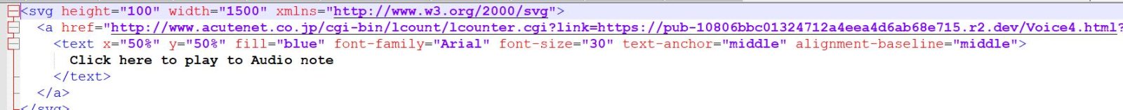 SVG files with embedded HTML code used in phishing | Securelist
