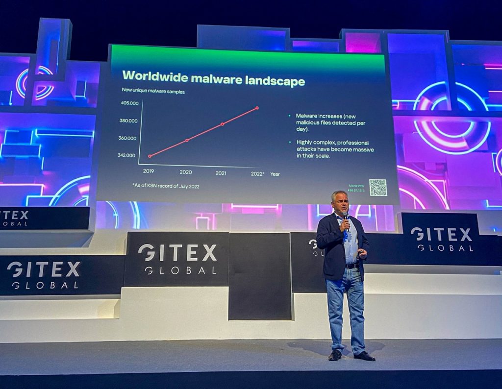 GITEX in Dubai – with the K-flag flying high. | Nota Bene: Eugene Kaspersky’s Official Blog