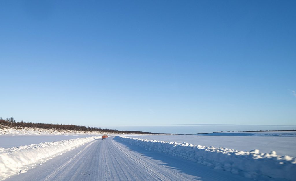 You’ve heard of a road trip. But what about an ice-road trip?! | Nota ...