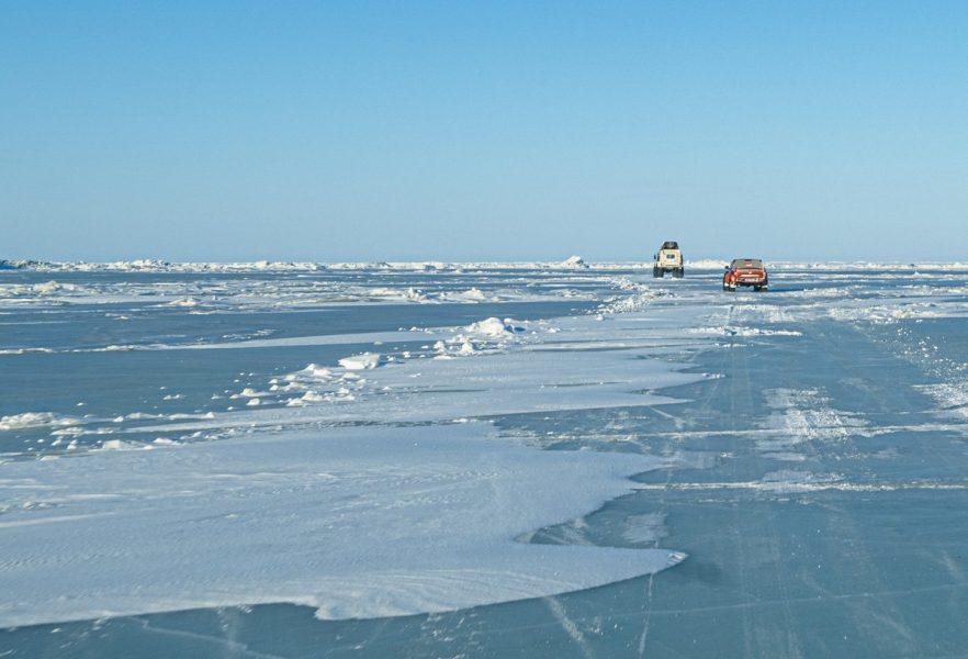 You’ve heard of a road trip. But what about an ice-road trip?! | Nota ...